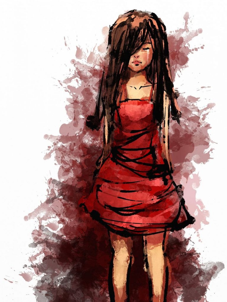 Hiding your Pain by putting on a Good Face – Inner Child Art